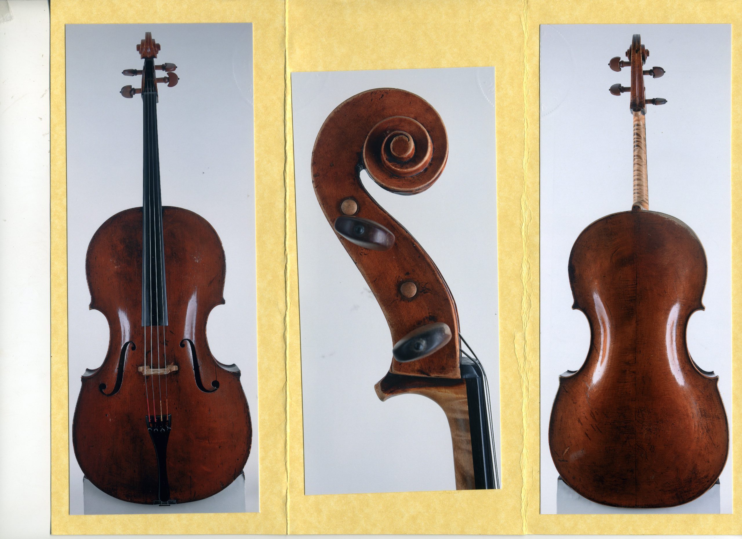 Williams cello cert202 - Brobst Violin Shop