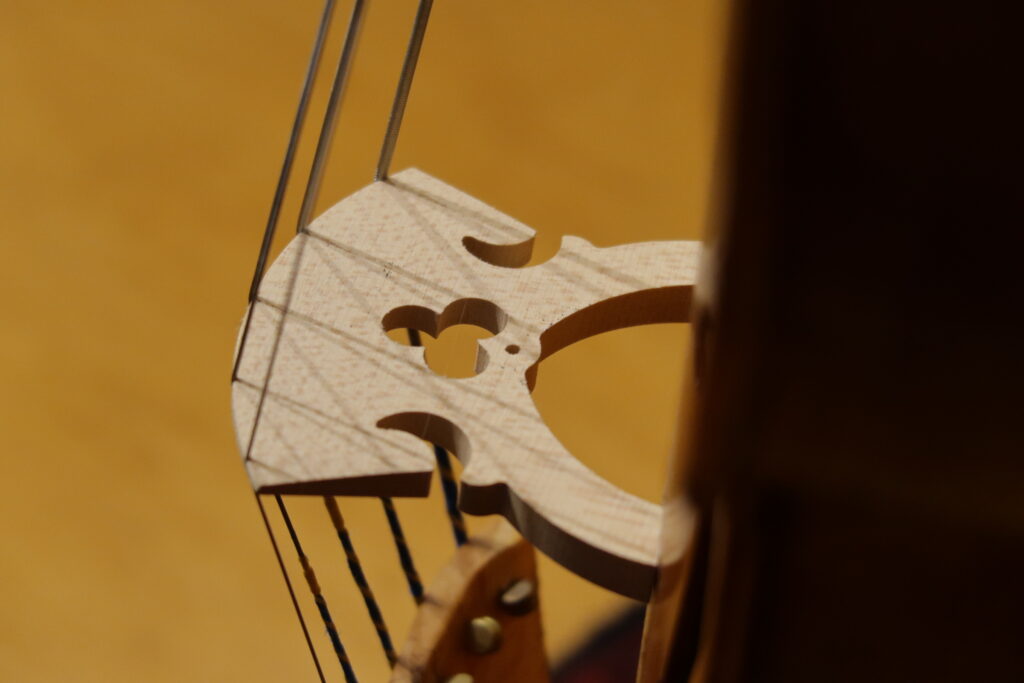 Violoncello da Spalla, by Don Rickert - Brobst Violin Shop