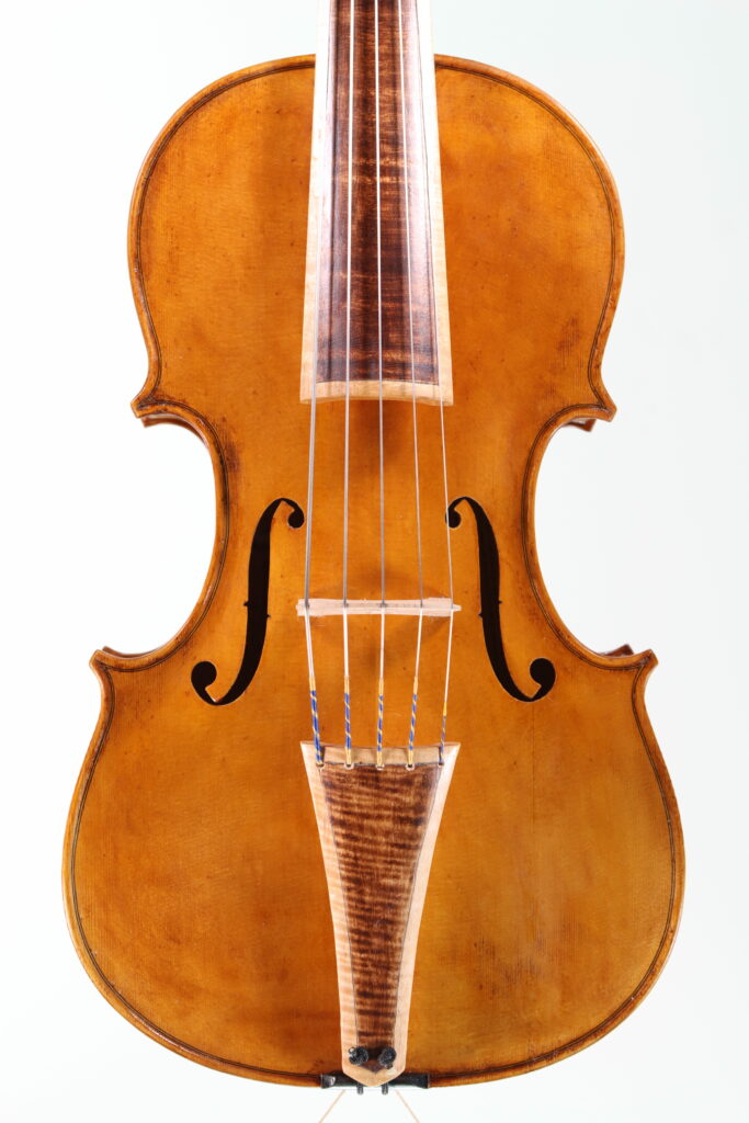 Violoncello da Spalla, by Don Rickert, made in 2020 - Brobst Violin Shop
