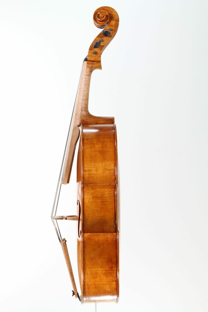 Violoncello da Spalla, by Don Rickert, made in 2020 - Brobst Violin Shop