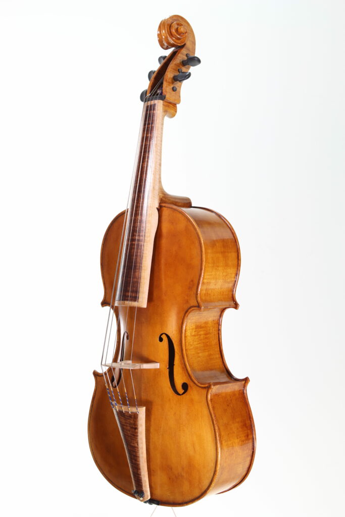 Violoncello da Spalla, by Don Rickert, made in 2020 - Brobst Violin Shop