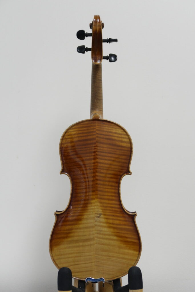 German, c. 1920, labeled "Joseph Guarnerius" - Brobst Violin Shop